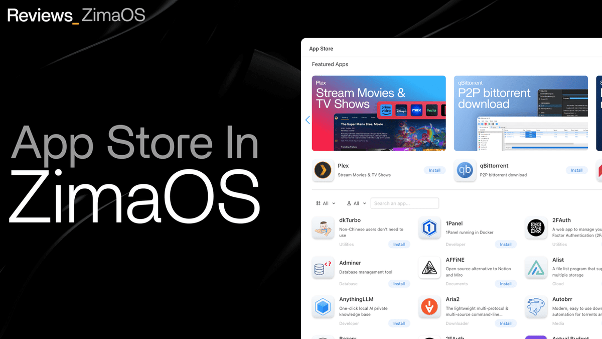 ZimaOS App Store: Discover Powerful One-Click Apps – Zima Store Online